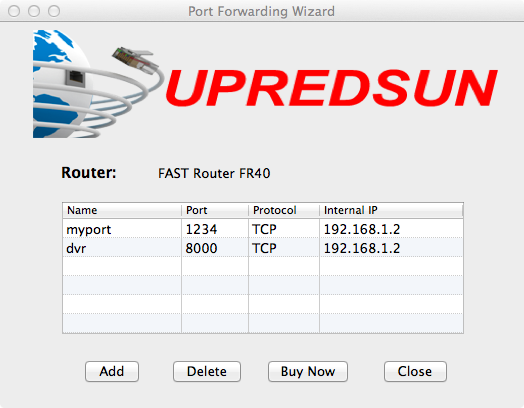 Port Forwarding Wizard for MAC - The simple MAC port forwarding software Port Forwarding Wizard for MAC - The simple MAC port forwarding software