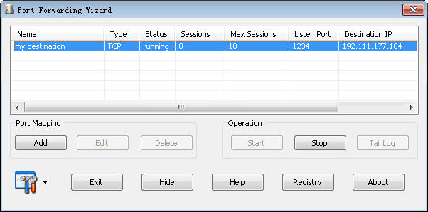Powerful TCP/UDP Port Forwarding Software for Windows Powerful TCP/UDP Port Forwarding Software for Windows